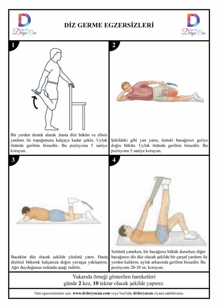 Diz Egzersizleri - Uzm. Dr. Derya Can